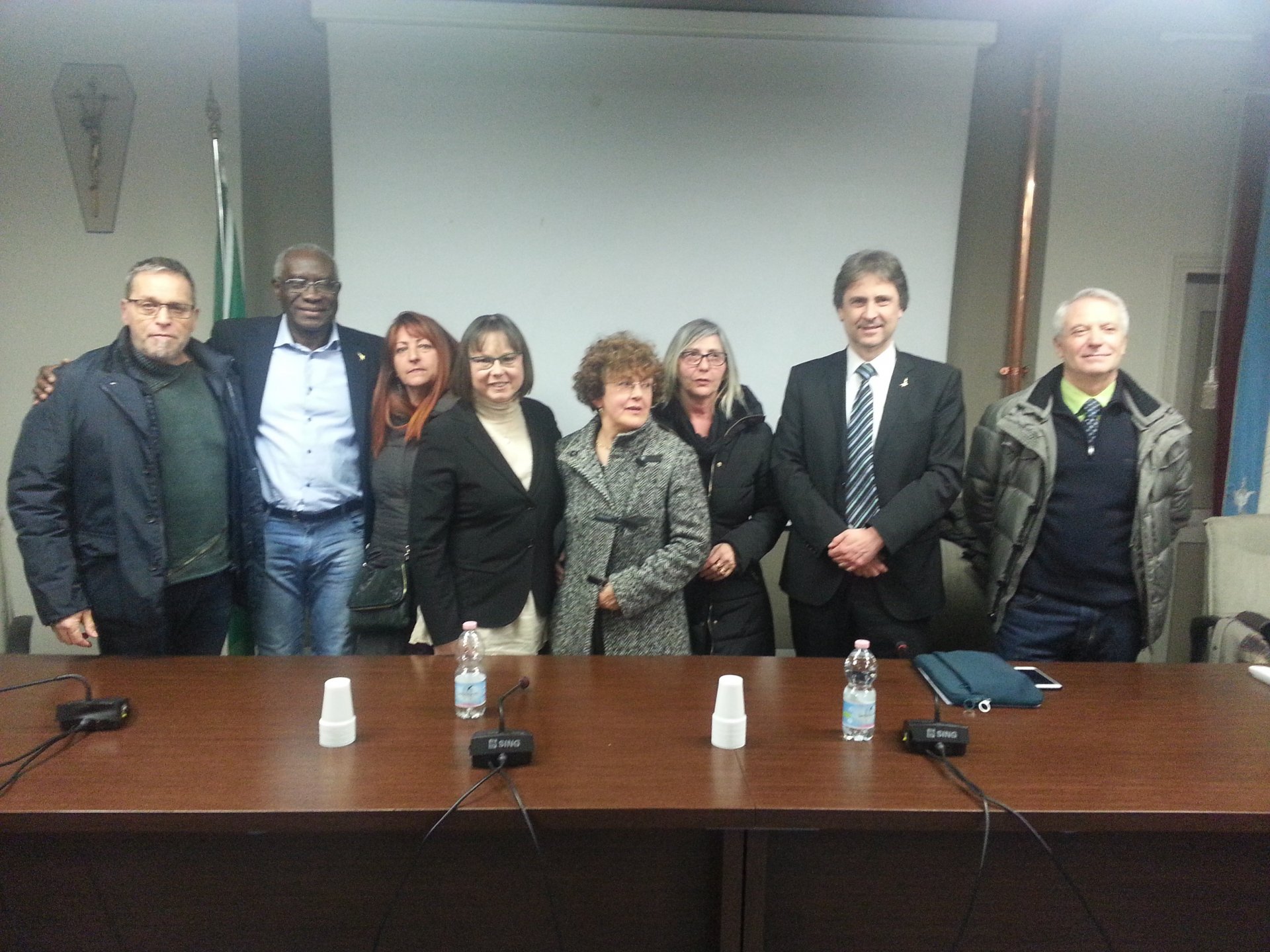 Decreto sicurezza il senatore Toni Iwobi a Brembate - Prima la Martesana