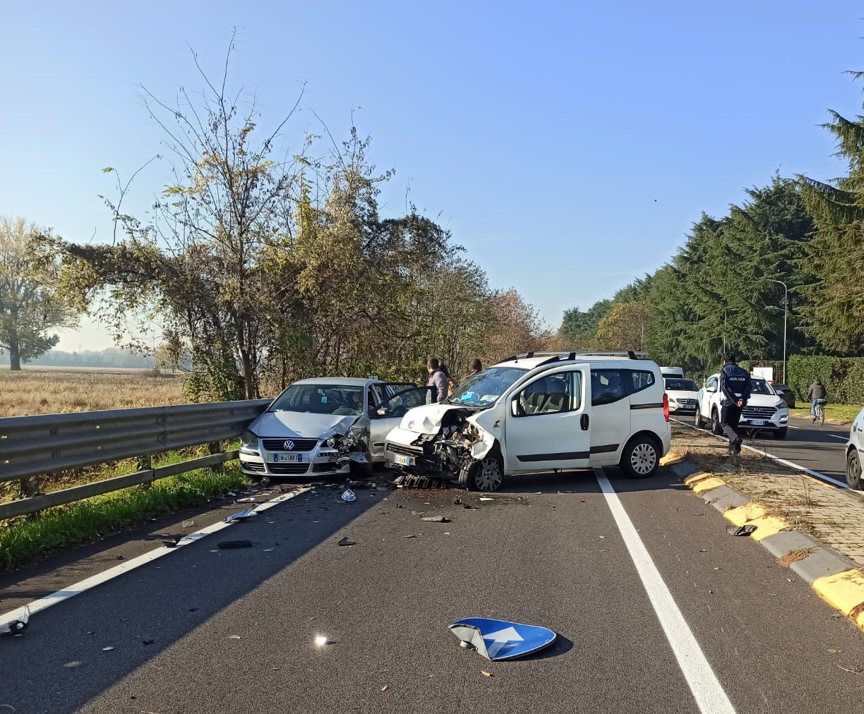 Incidente sulla Padana e strada bloccata tra Pioltello e Cernusco ... Incidente sulla Padana e strada bloccata tra Pioltello e Cernusco ...
