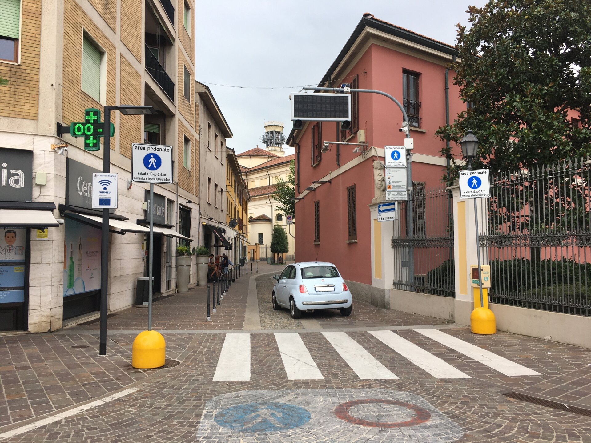 Arriva l'estate e l'area pedonale di Brugherio si allunga - Prima la ...