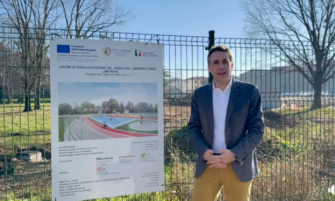 Parco del cimitero di Carugate pronto per settembre - Prima la Martesana