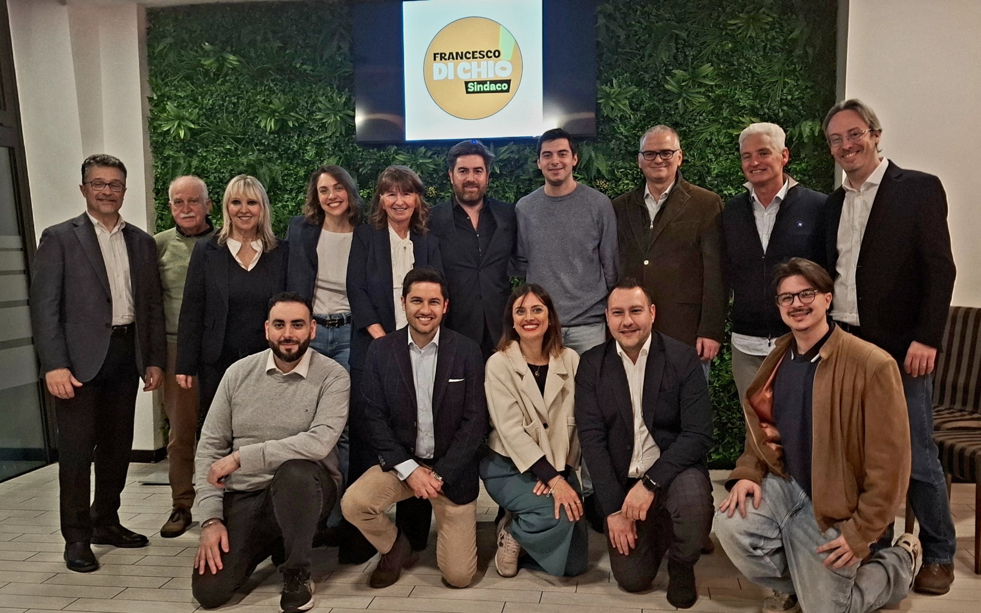 Presentata la lista civica “Francesco Di Chio sindaco” - Prima la Martesana